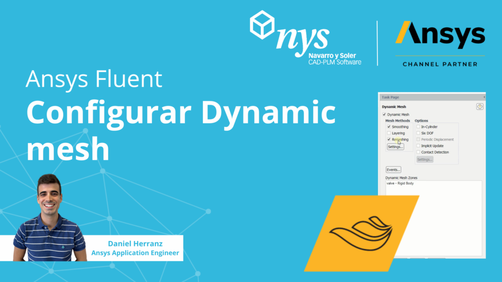 Ansys Fluent | Configurar Dynamic Mesh - Navarro y Soler