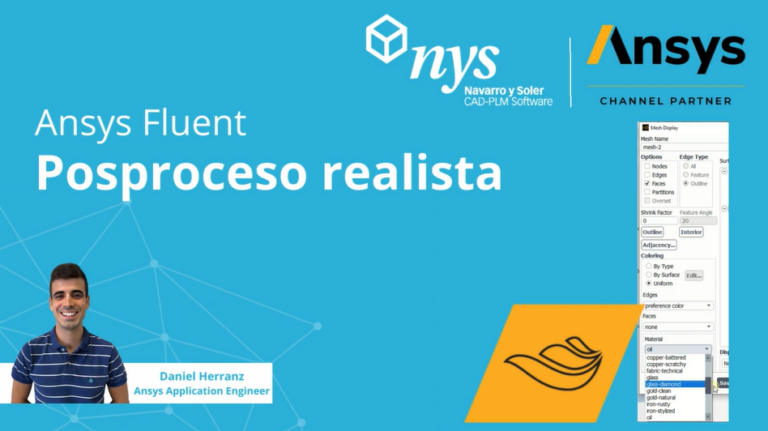 Ansys Fluent | Posproceso realista - Navarro y Soler