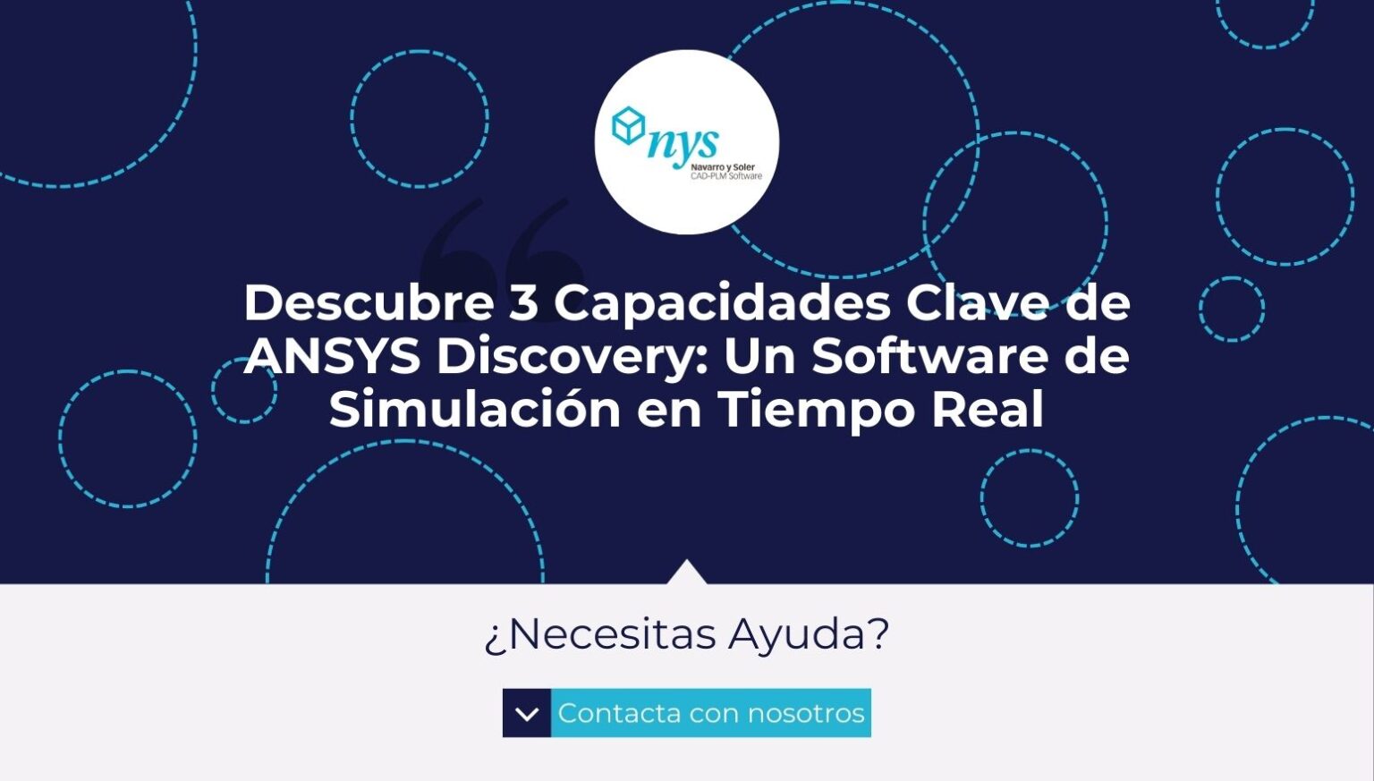 Descubre 3 Capacidades Clave de ANSYS Discovery: Un Software de Simulación en Tiempo Real ...